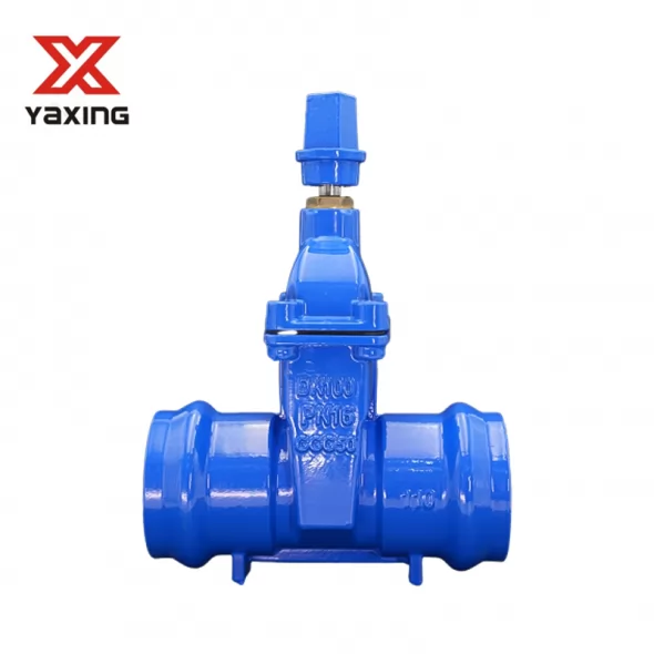 Custom Socket End Resilient Seated Gate Valve With Top Brass Nut DN50-DN300